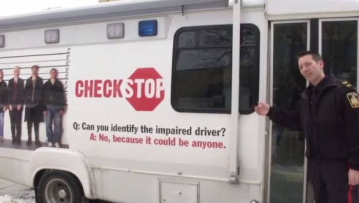 Winnipeg Checkstop Program Begin Tonight - Manitoba Post